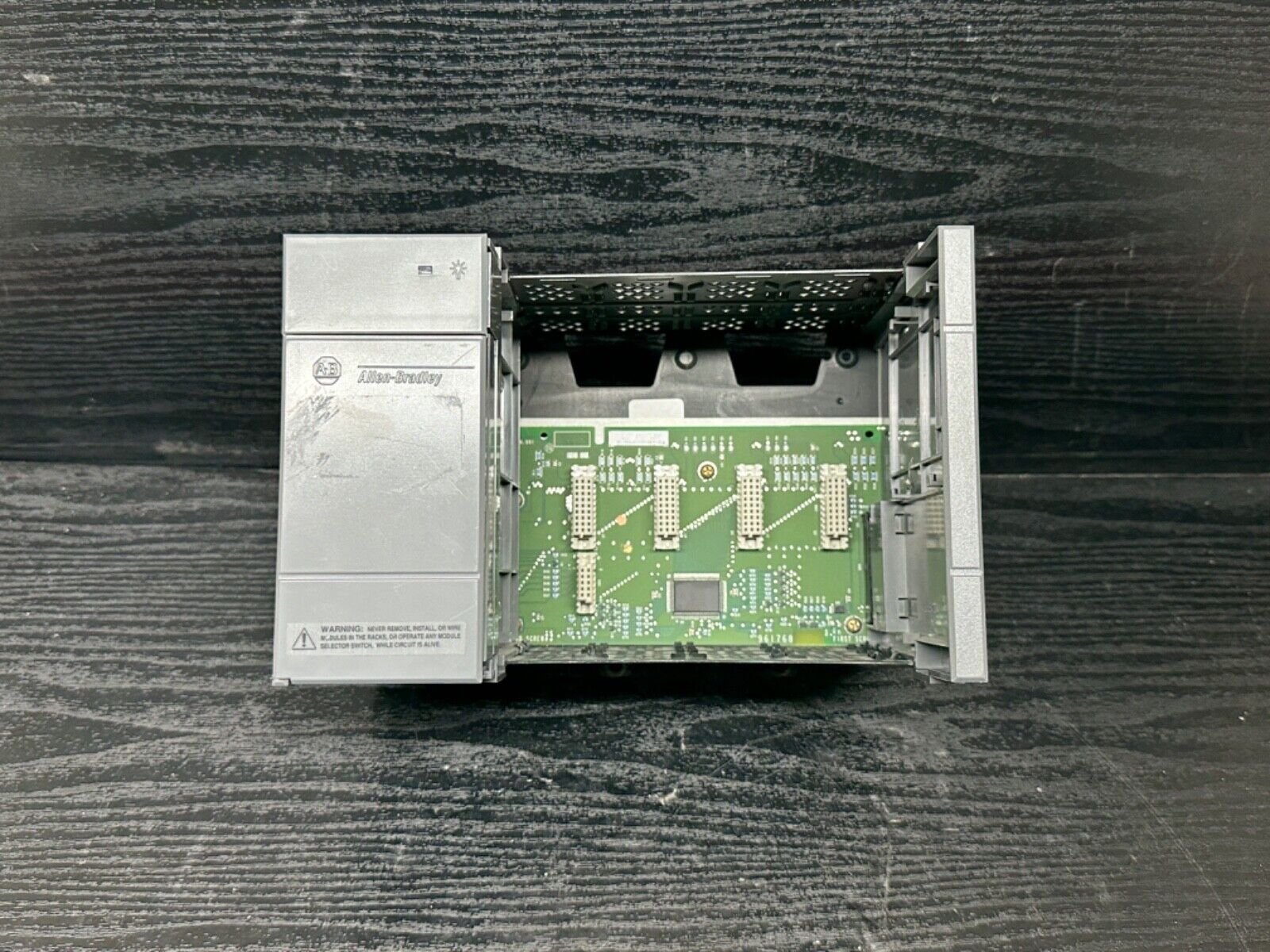 Allen Bradley 1746-P1 A 1746-A4 B SLC 500 4 Slot Rack Chassis Power ...