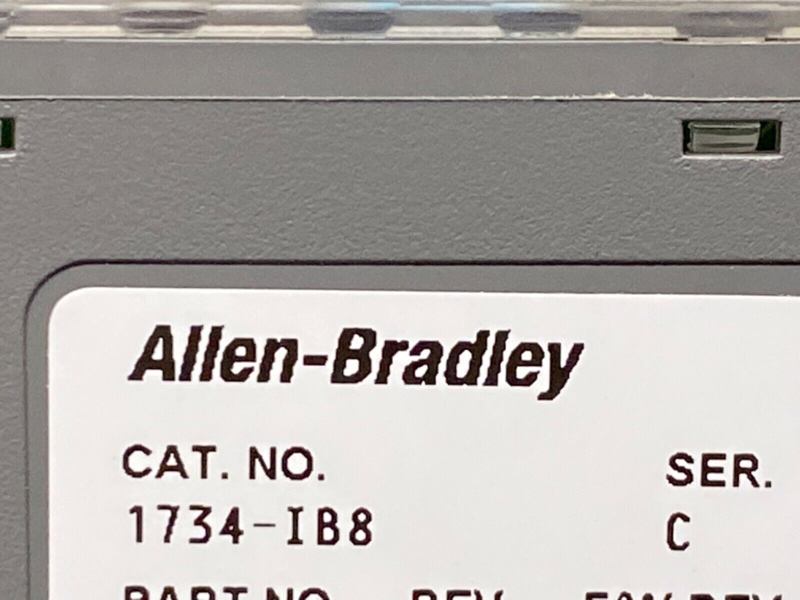 Allen Bradley 1734-IB8 1734-1B8 Ser C 1734-MB RTB Point I/O Input ... Allen Bradley 1734-IB8 1734-1B8 Ser C 1734-MB RTB Point I/O Input ...