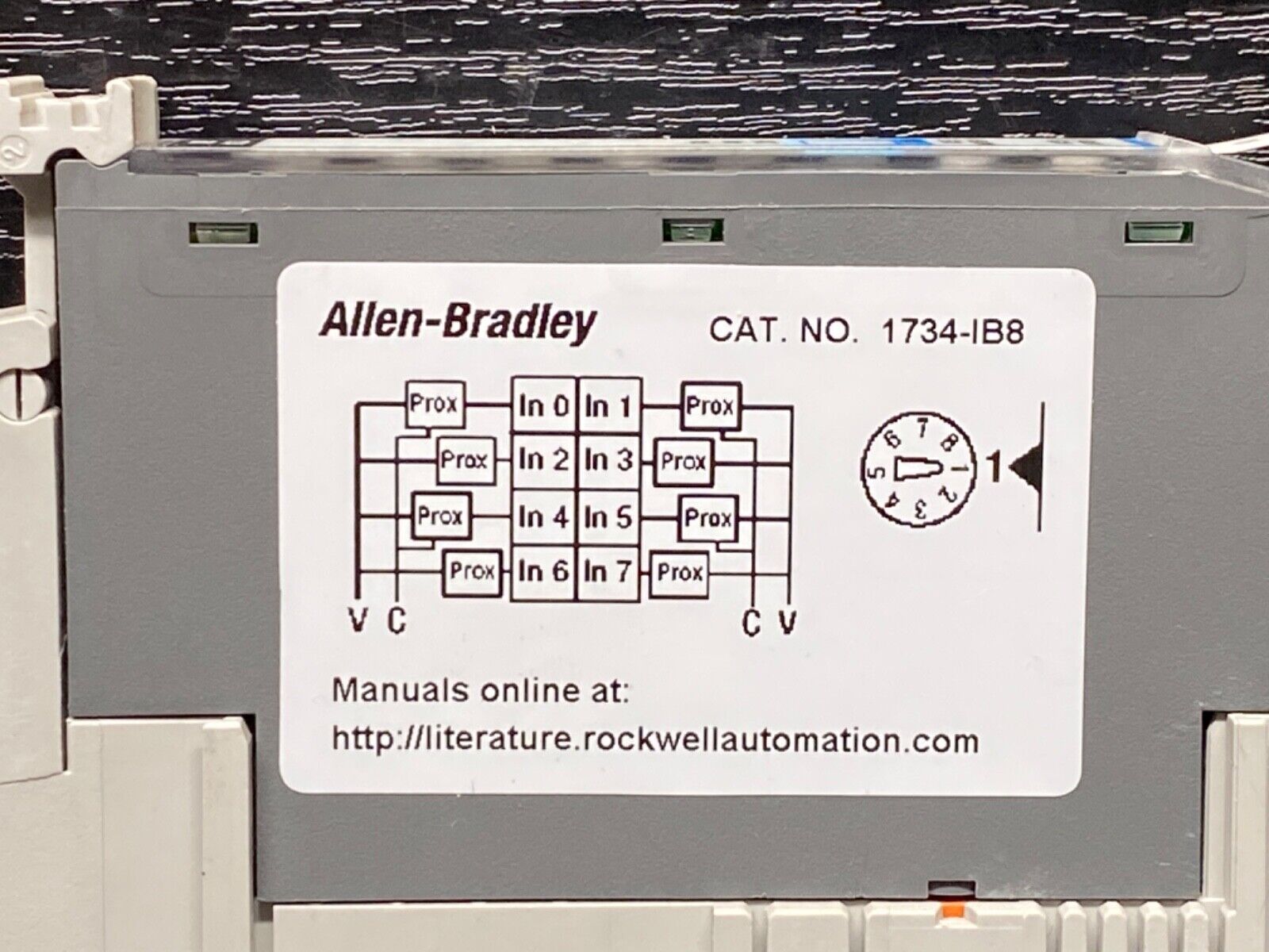 Allen Bradley 1734-IB8 1734-1B8 Ser C 1734-MB RTB Point I/O Input ... Allen Bradley 1734-IB8 1734-1B8 Ser C 1734-MB RTB Point I/O Input ...