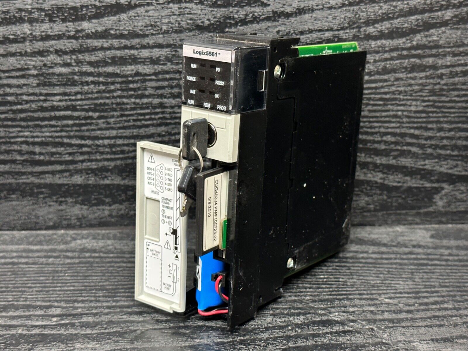 Allen Bradley 1756-L61 B FW 1.10 1784-CF64 ControlLogix 5562 CPU ...