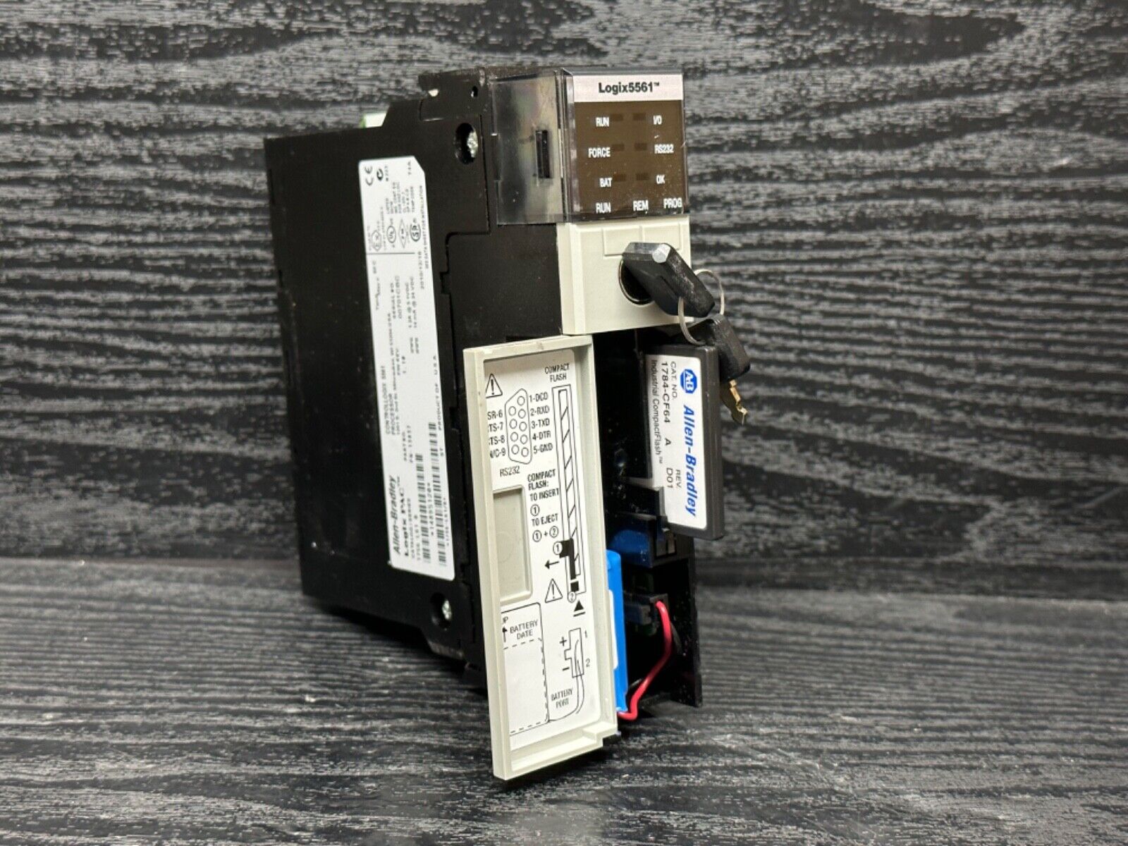 Allen Bradley 1756-L61 B FW 1.10 1784-CF64 ControlLogix 5562 CPU ...